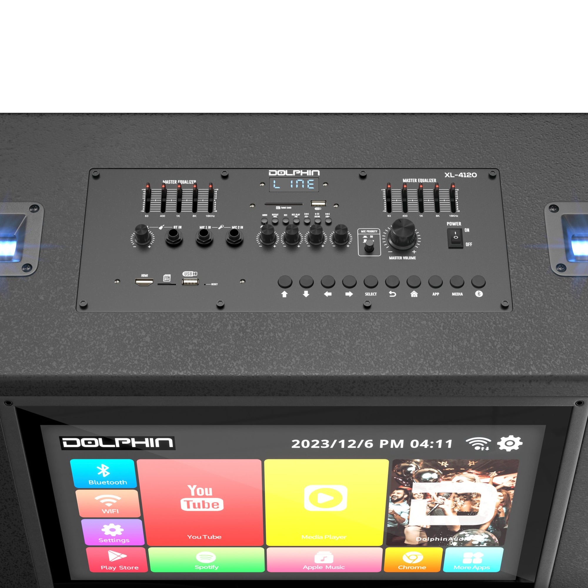 Copy of Dolphin KB-85R Portable Karaoke Machine | 14" Tablet, Voice ...